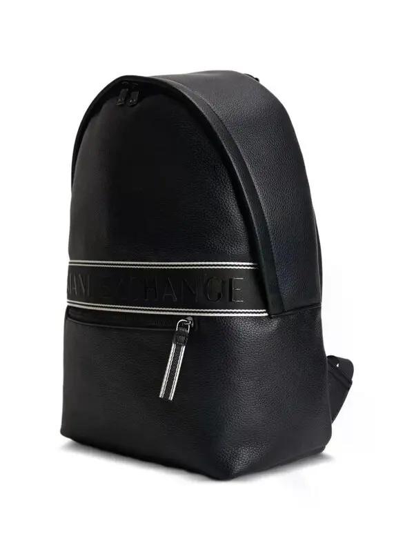 Armani Exchange Technical Fabric Backpack - Black