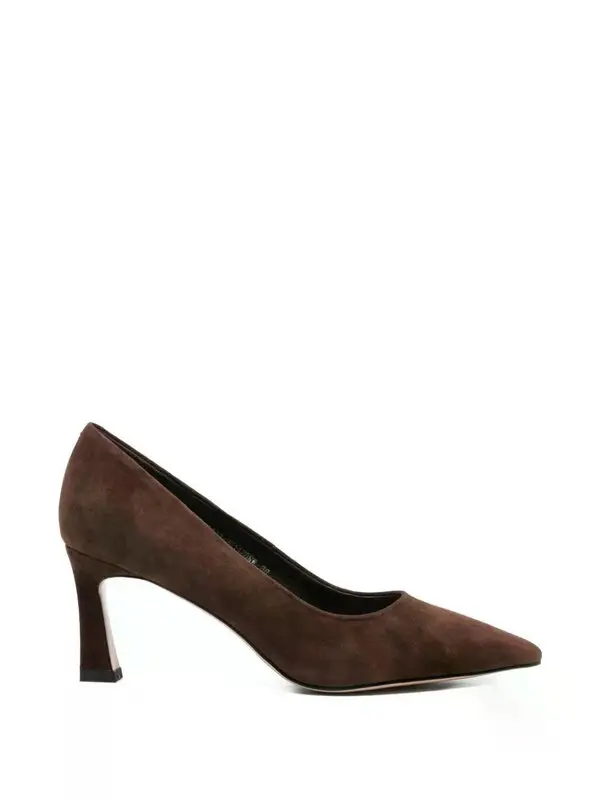 ADRIANNA FERETTI Pointed-toe Suede Pumps