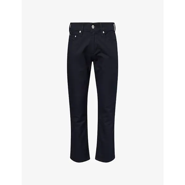Citizens Of Humanity Elijah Straight-leg Trousers - Navy