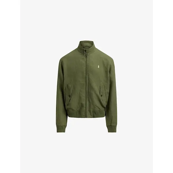 Polo Ralph Lauren Zip-up Linen Jacket - Garden Trail