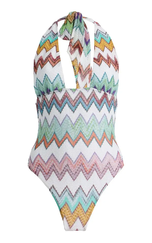 Missoni Metallic Knit One-piece Swimsuit - Multi