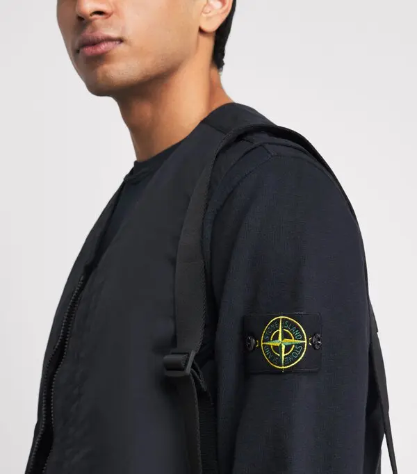 Stone Island Cotton Compass Sweatshirt - Navy
