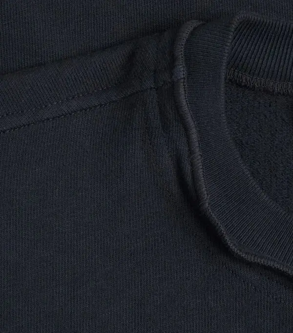 Stone Island Cotton Compass Sweatshirt - Navy