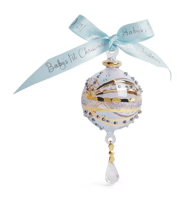 ARTIFACTUALLY New Baby Bauble - Blue