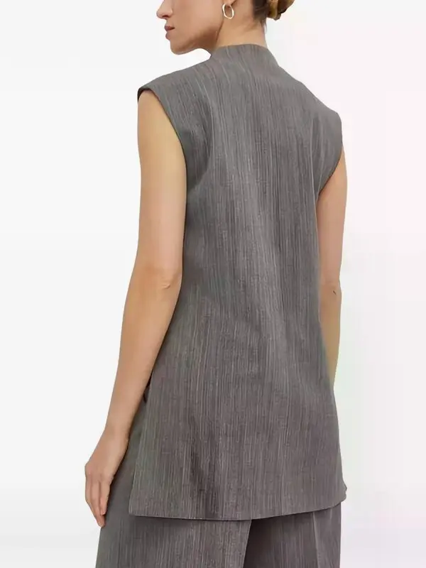 LOVECHILD Striped Double-breasted Waistcoat