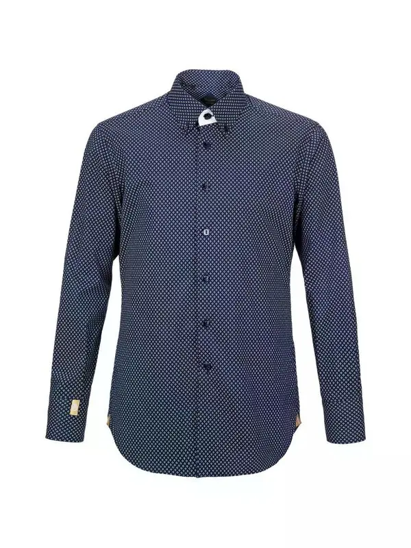 BILLIONAIRE Brody Printed Button-up Shirt