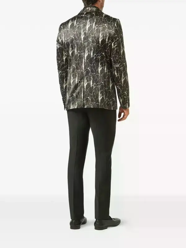 BILLIONAIRE Marbled Blazer
