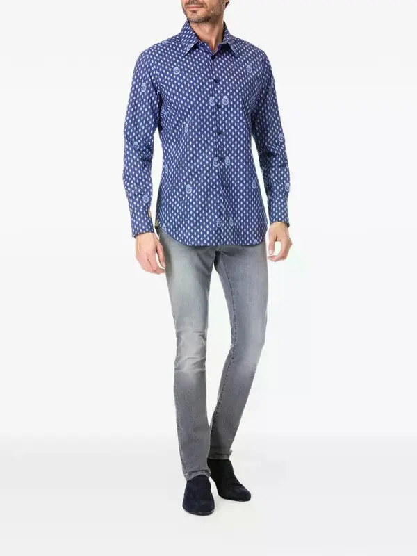 BILLIONAIRE Gabriel Shirt - Blue