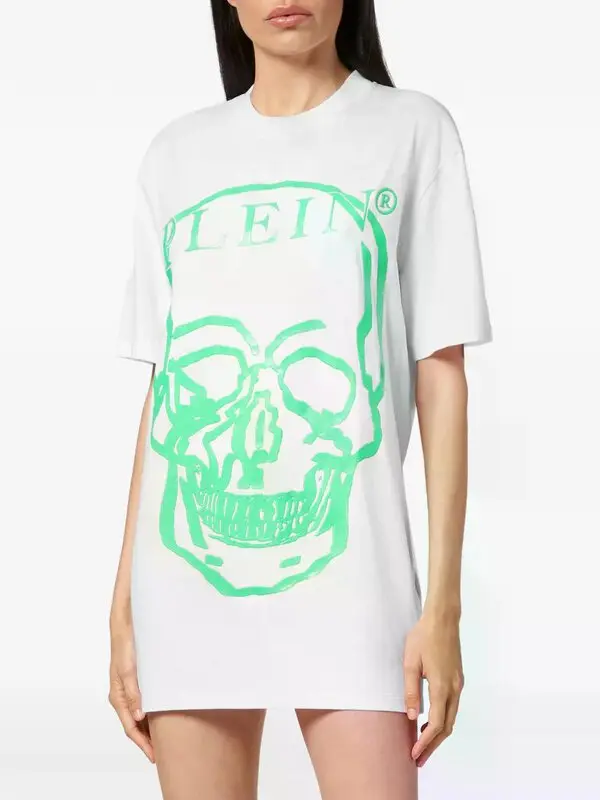 Philipp Plein Skull-print T-shirt - White