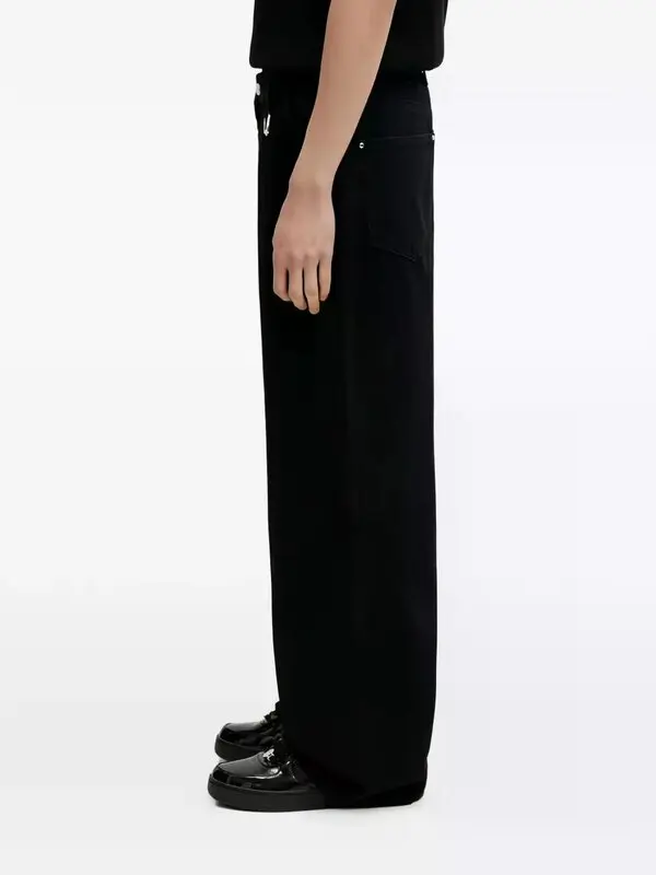 HELIOT EMIL D-ring Wide-leg Jeans