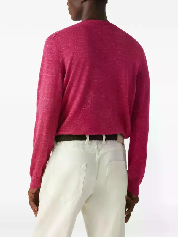 Zegna Crewneck Long Sleeve Sweater