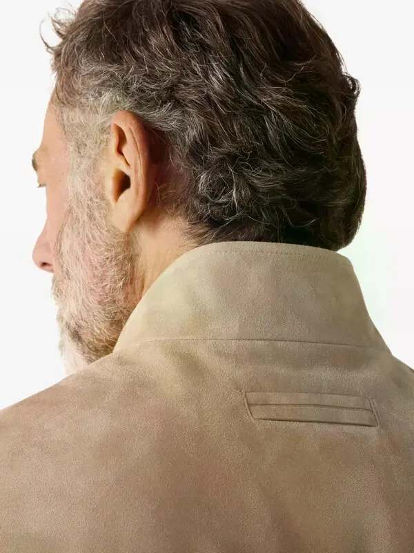 Zegna Leather Buttoned Vest