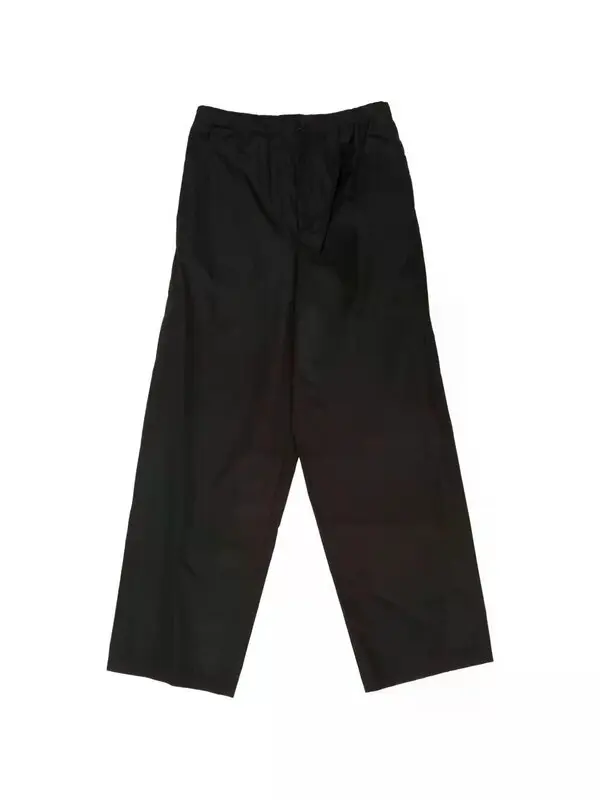 JIL SANDER Elasticated Waistband Trousers - Black