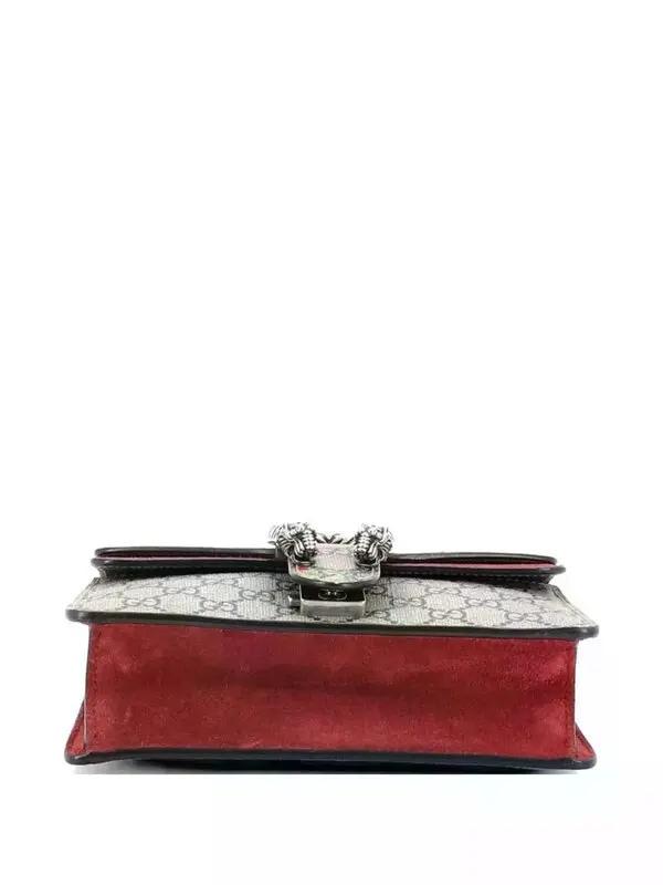 Gucci Dionysus Blooms Print Gg Coated Canvas Mini Shoulder Bag - Brown