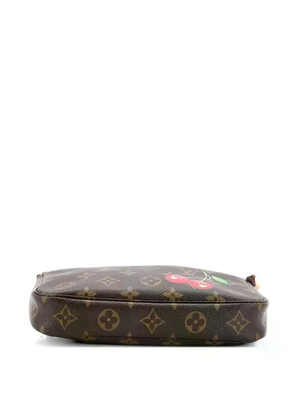 LOUIS VUITTON Pochette Accessoires Monogram Cerises Clutch Bag