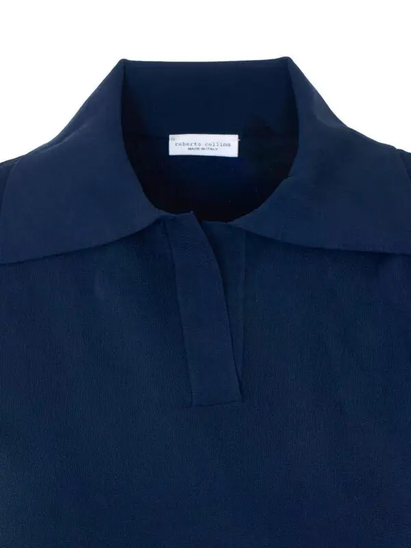 ROBERTO COLLINA Short Sleeve Polo-collar T-shirt