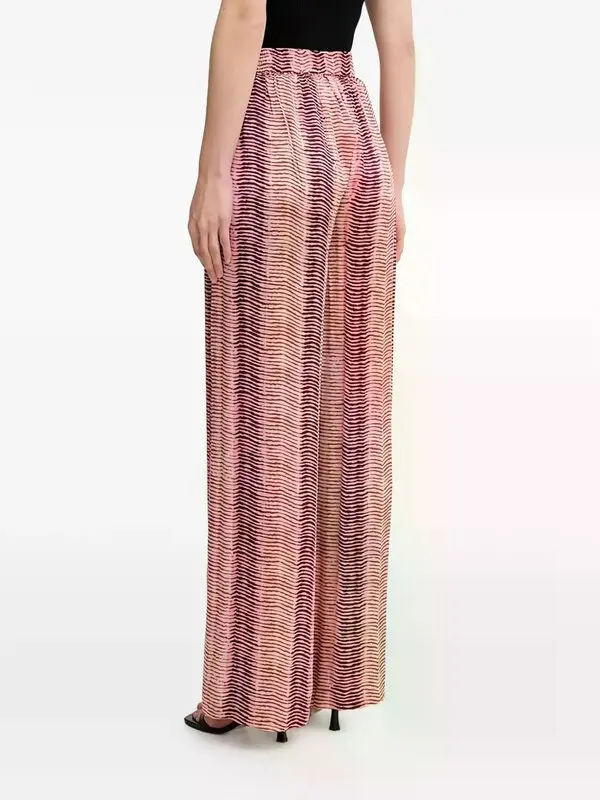 HOSS INTROPIA All-over Patterned Pleated Trousers