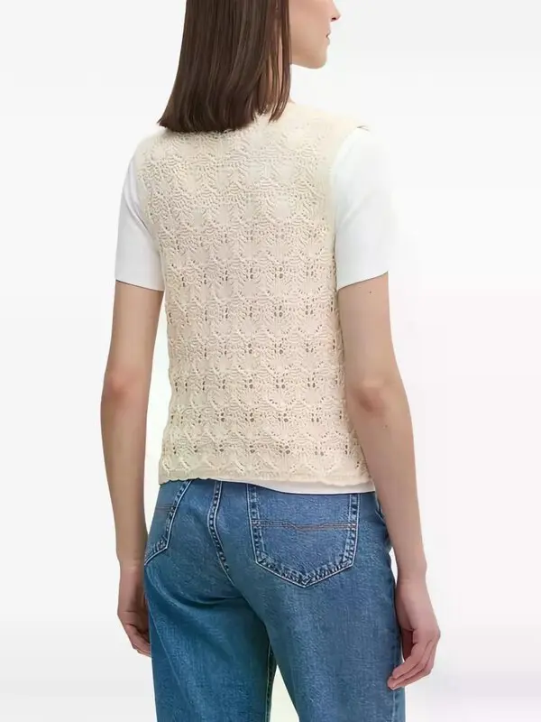 HOSS INTROPIA Textured Waistcoat