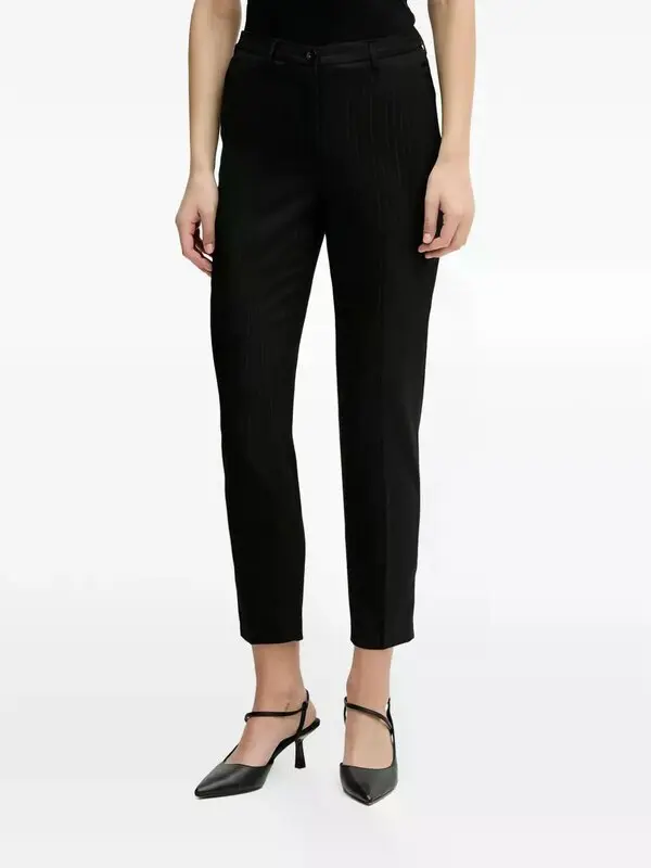 Sisley Ankle-length Pinstripe Tailored Trousers