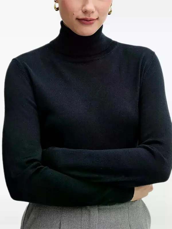 Sisley Roll Neck Long Sleeve Sweater