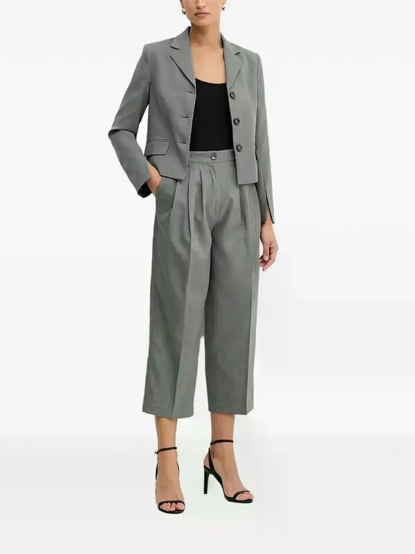Sisley Pleated Wide Leg Trousers