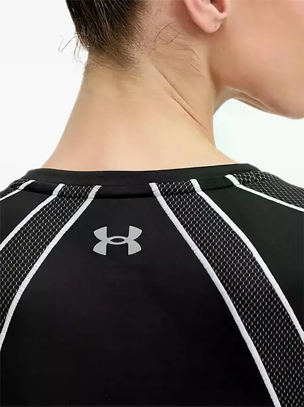 Under Armour Piped Trim Long-sleeve Crewneck Top
