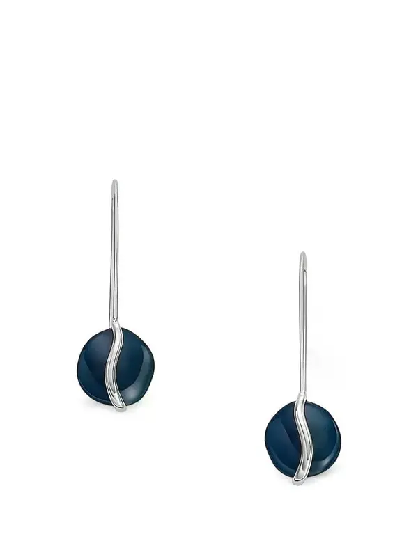 Skagen Sofie Round-shape Drop Earrings
