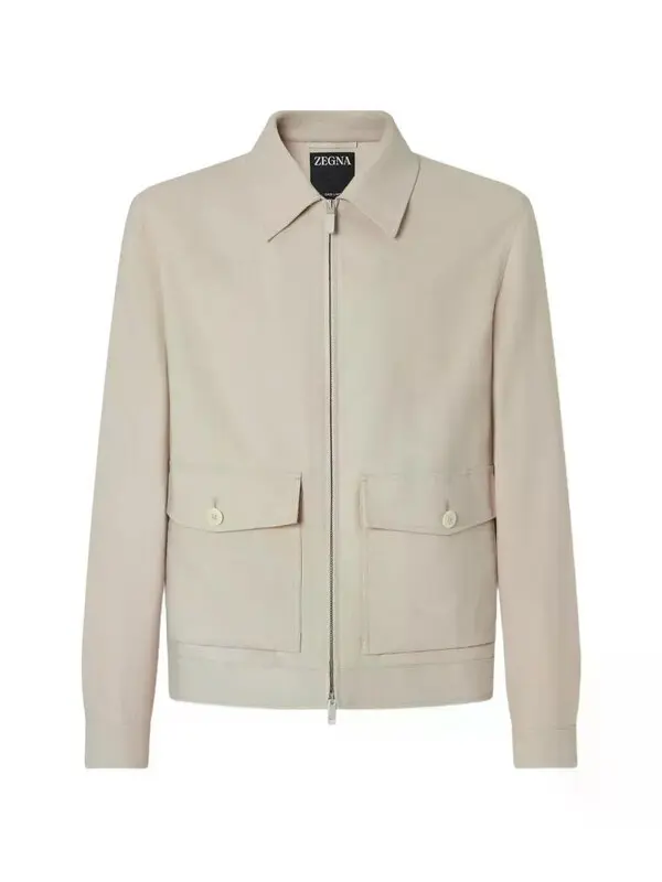 Zegna Patch-pocket Blouson Jacket