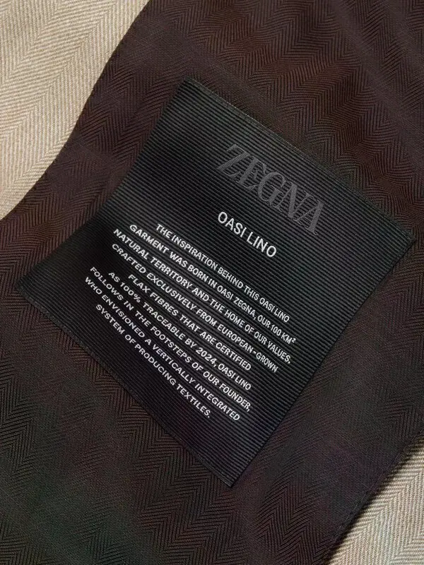 Zegna Oasi Lino Blazer - Neutrals