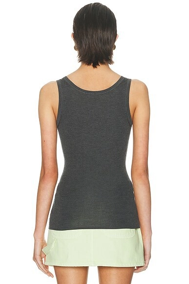 Renggli Scoop Neck Rib Tank Top