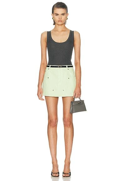 Renggli Scoop Neck Rib Tank Top