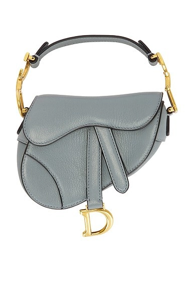 Dior Saddle Bag - Blue