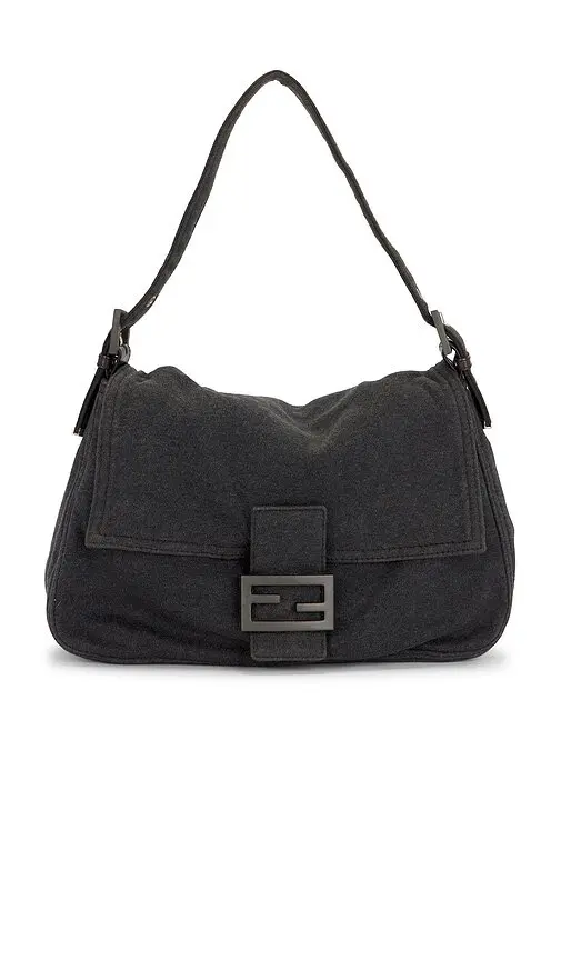 FWRD RENEW Fendi Mama Baguette Shoulder Bag - Black