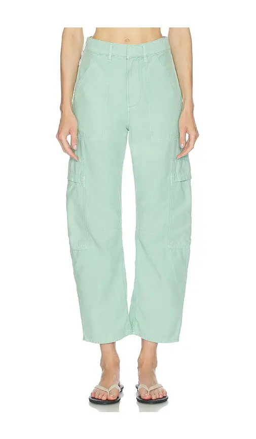 Citizens Of Humanity Marcelle Cargo Trousers - Mint