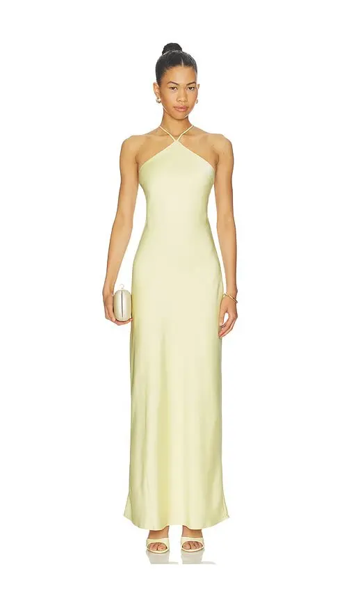 Line & Dot X Revolve Kira Maxi Dress - Lemon