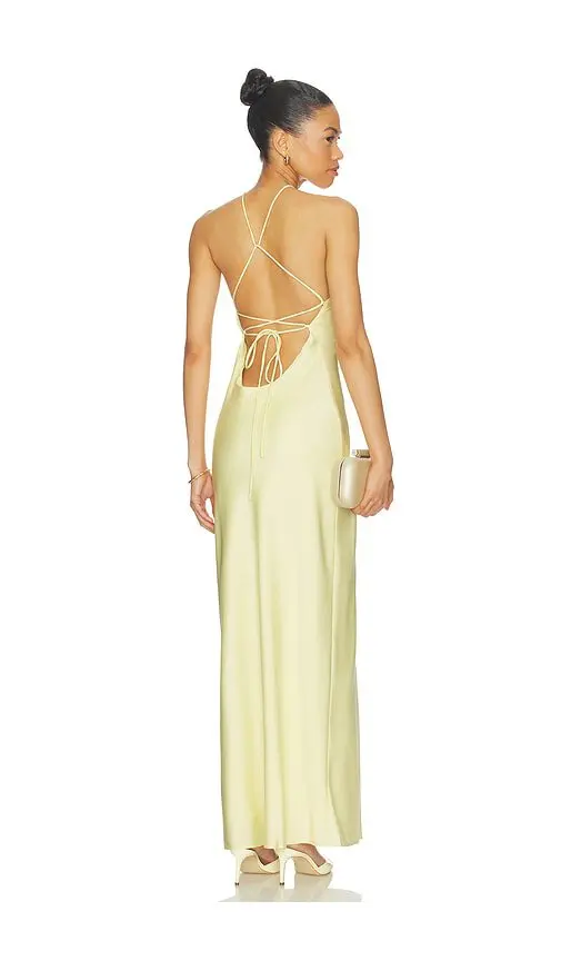Line & Dot X Revolve Kira Maxi Dress - Lemon