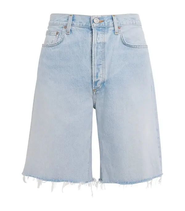 AGOLDE Anson Denim Shorts - Blue