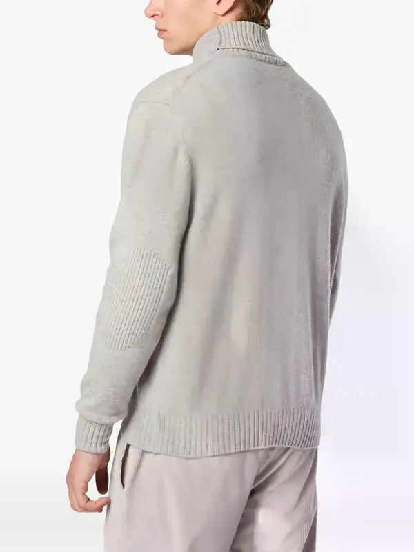 Sease Roll-neck Ribbed Cashmere Sweater