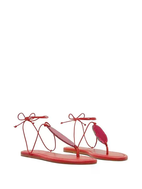 Farm Rio Tie Stone Sandals