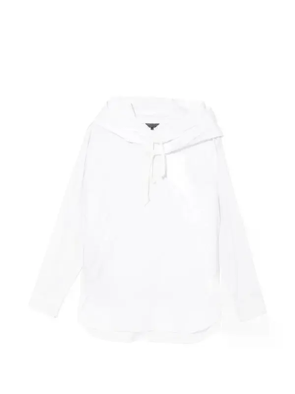 Comme Des Garçons Hooded Shirt - White
