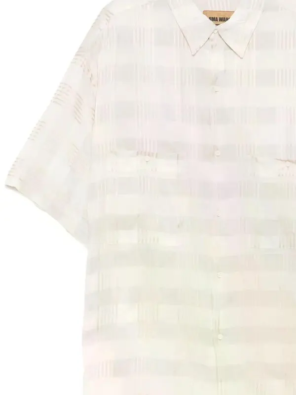 UMA WANG Checked Pocket Shirt