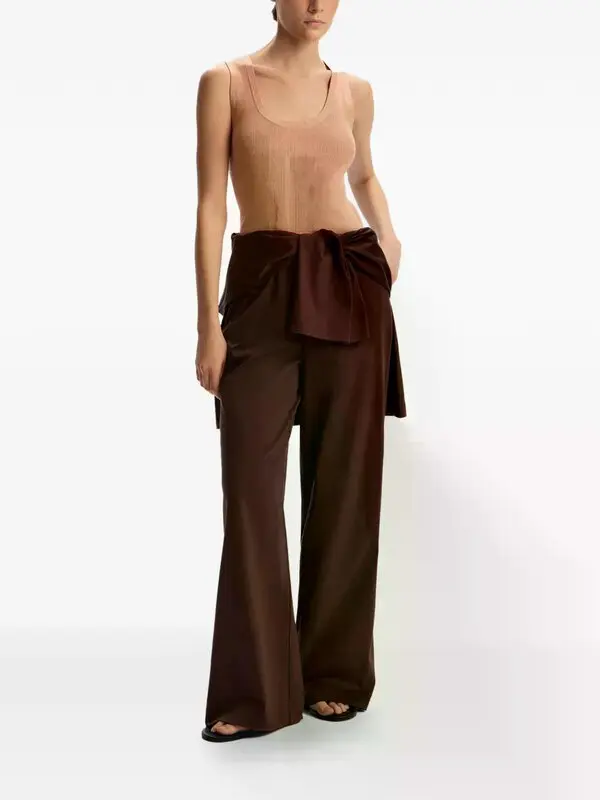 12 STOREEZ Ribbed Knit Tank Top - Neutrals
