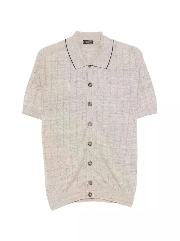 Peserico Buttoned Collared Knitwear