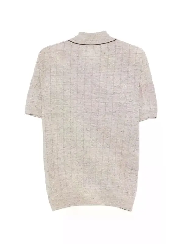 Peserico Buttoned Collared Knitwear