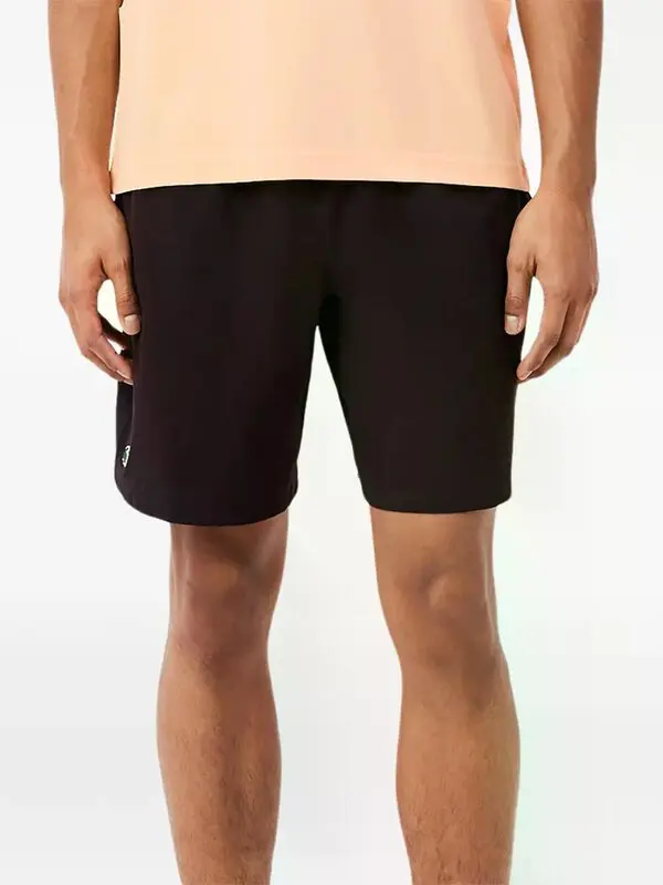 Lacoste Drawstring Waistband Shorts - Brown