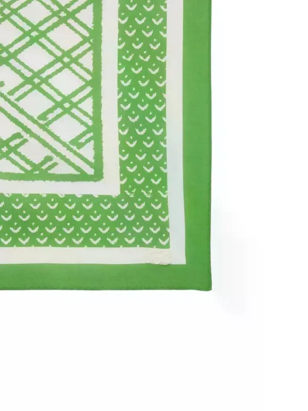 Lacoste Tennis Patterned Scarf