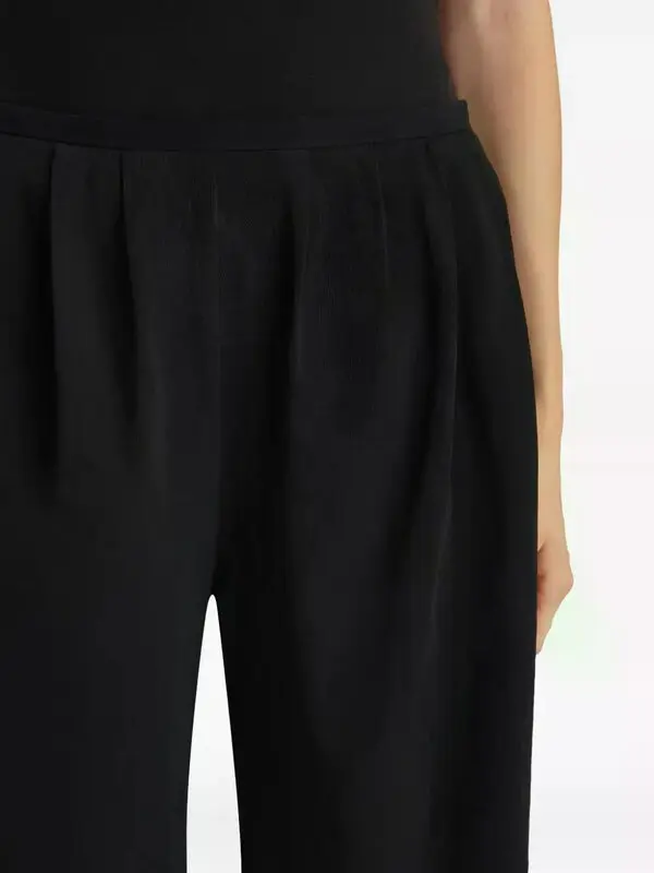 Khaite Pleated Cotton Shorts