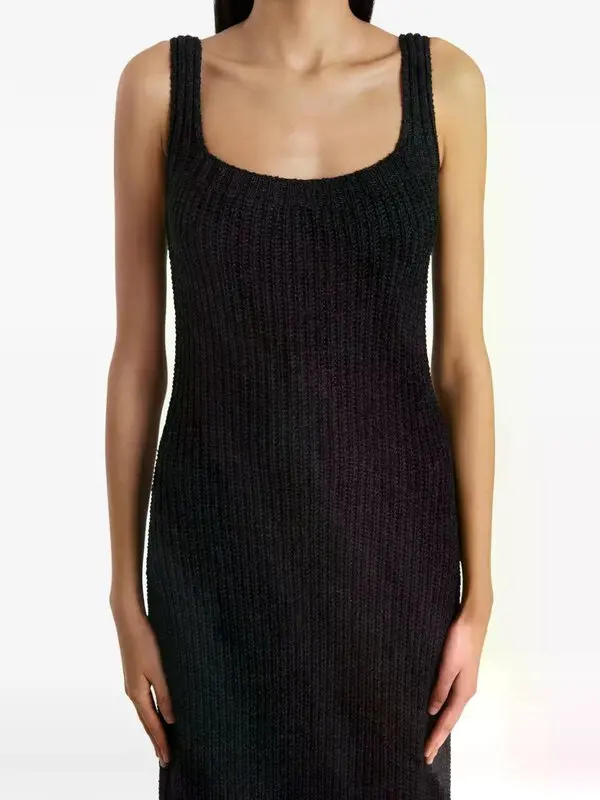 Khaite Sleeveless Midi Dress