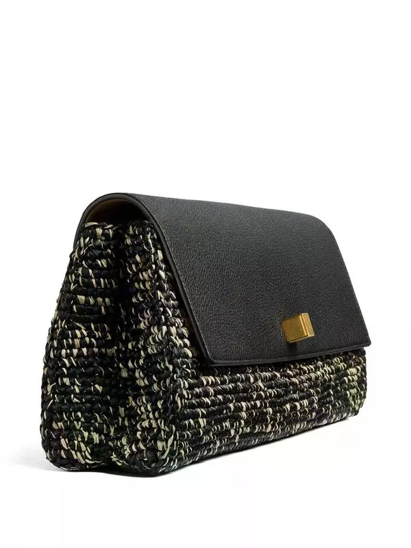 Khaite Textured Clutch Bag - Black