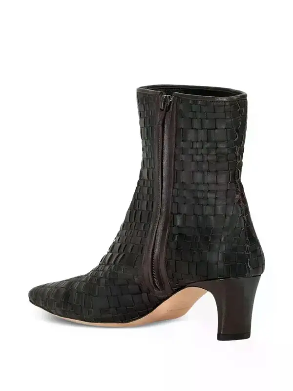 Staud Wally Woven Ankle Boots